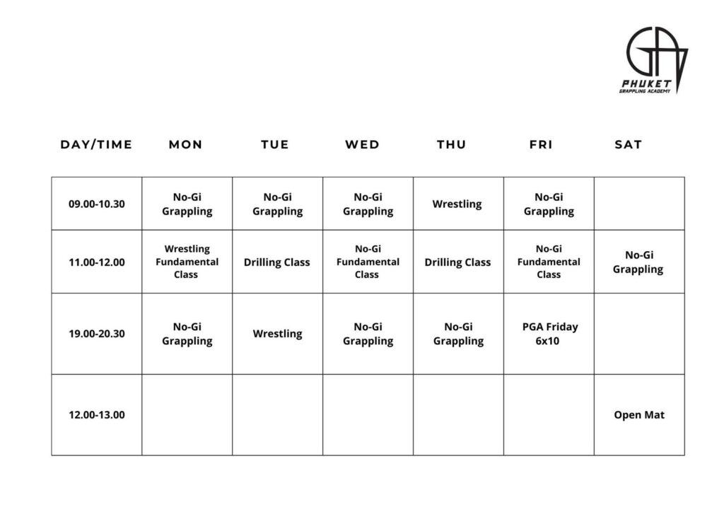 BJJ Phuket Grappling Academy | Brazilian Jiu Jitsu Thailand